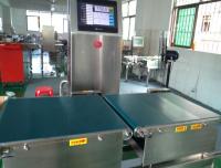 China Automatic Box Packaging Checkweigher 3kg Capacity 180 Bags Per Minute with Pusher Rejector JZ-W3kg for sale