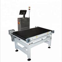 China PLC Touch Screen Conveyor Checkweigher 25kg Capacity 500 Bags per Minute JZ-W25kg for sale