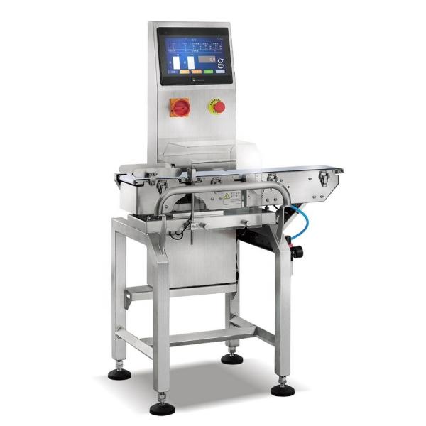 Quality Polished Check Weigher Machine Rejector System Food Grade Weighing Equipment JZ-W100g JUZHUO for sale