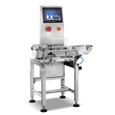 China Tilted Automatic Flipper Type Check Weigher Rejector Weighing System Equipment JZ-W100g for sale