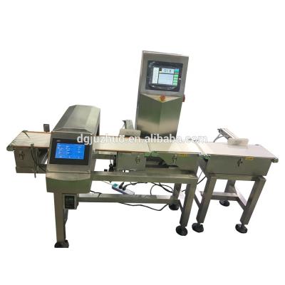 China Combo Metal Detector Check Weigher Integrated Inspection System Equipment JZ-W1200g for sale