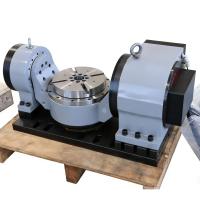 China JuZhuo DDRT-200-300 5th Axis Direct Drive Rotary Table 300R/min 40mm Hollow Bore for sale