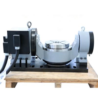 China Horizontal Rotary Table Five Axis Precision Rotary Table For Positioning Accuracy for sale