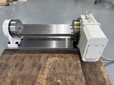 China Precision CNC Machine Rotary Table 4th Axis 360 Degrees Continuous Rotation for sale