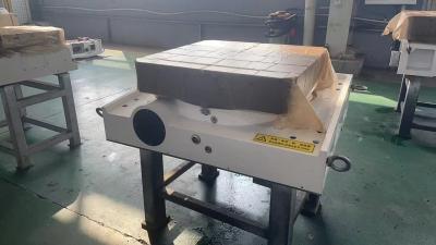 China Heavy Duty Programmable Indexing Rotary Table 250 3500 Kg Load 35 Kg Clamping Aluminum Alloy Body System for sale
