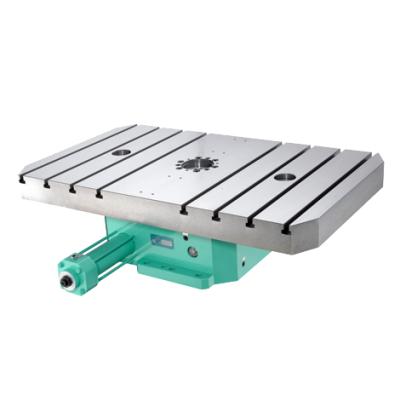 China Programmable CNC Hydraulic Rotary Indexing Table Delivering 280 Kgf m Rotation Torque Across 200 to 800 mm Diameters for sale