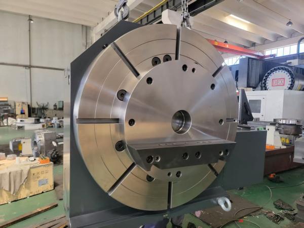 Quality Double Lead Worm Gear Rotary Table 4th Axis Precision Milling Rotary Table for sale
