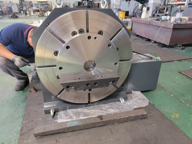 4th Axis Worm Gear Rotary Table technical diagram