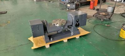 China Precision Indexing Industrial Rotary Table Hardened Steel Five Axis Servo Drive for sale