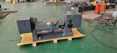 China High Efficiency 5th Axis Worm Gear Rotary Table Double Lead Hardened Steel High Speed for sale
