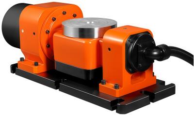 China Hybrid Harmonic + Cycloidal Drive 5th Axis Rotary Table with ±110 deg Tilt Angle and Compact 185mm Height for sale