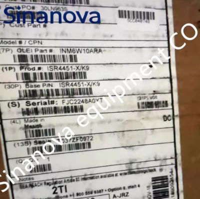 中国 ISR4451 X K9 エッジルーター 1RU ICTルーター 2 Gbps トランスプット オリジナル 販売のため