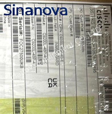 Cina C9200L 48P 4G E 48 porte Gigabit PoE + Layer 3 switch gestito con 4 x 1G SFP uplink in stock in vendita