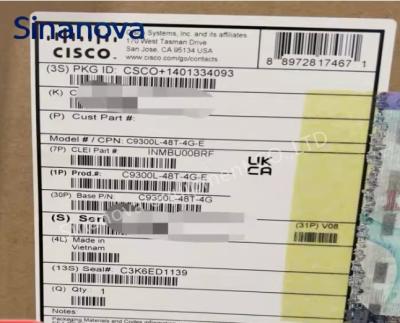 Cina Nuovo originale C9300L 48T 4G E Switch Gigabit Layer 3 a 48 porte con Uplink 1G disponibile in vendita
