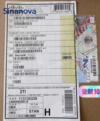 China Buy C9300L 48T 4X E | High-Performance 48-Port Non-PoE Network Switch original new in stock for sale