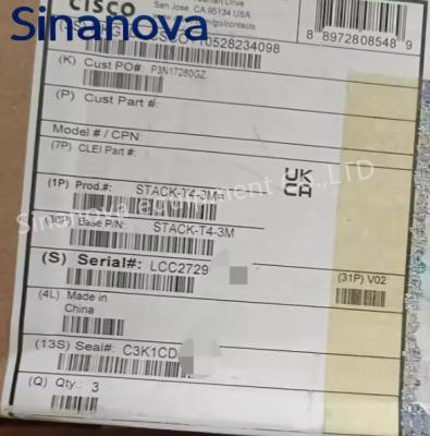 China Reliable 3 Meter Cisco Catalyst STACK T4 3M Cable for Data Centers original new in stock for sale