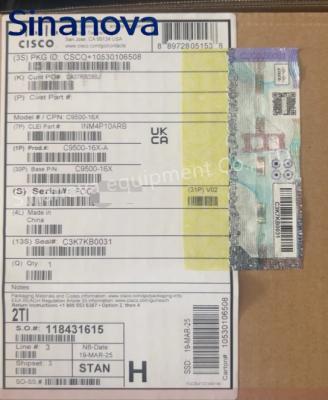 Cina Aggregazione sicura con switch Enterprise C9500 16X A, nuovo originale in stock in vendita