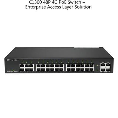 Cina Cisco Catalyst C1300-48P-4G 48-Port PoE+ Switch con 4 SFP Uplinks in vendita