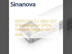 GPON OLT C+ 40km OLT SFPモジュール、GPONネットワーク用、オリジナル新品在庫