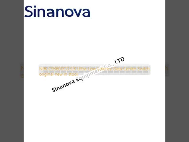 N9K C93600CD GX 초저지연 데이터 센터 스위치, 재고 있음