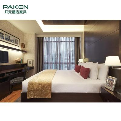 Cina La mobilia di legno moderna interna della camera da letto dell'hotel del pannello mette in vendita