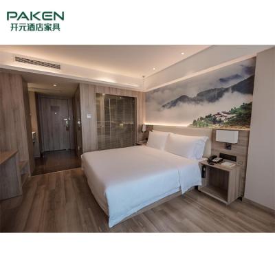 Cina Insiemi di camera da letto di lusso della noce antica interna dell'hotel in vendita