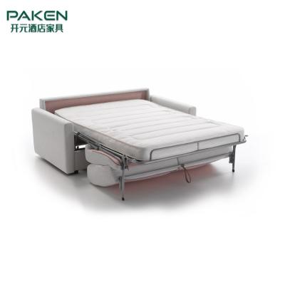 Cina Residence bianco beige Sofa Bed della schiuma ad alta densità in vendita