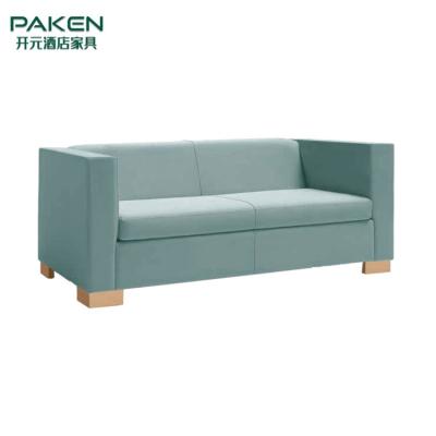 Cina Hotel basso Sofa Bed dell'ingresso della camera da letto delle gambe di legno solido in vendita