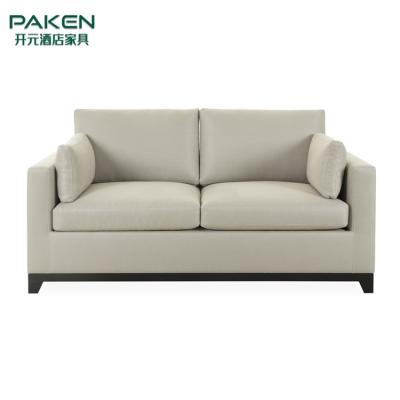 Cina Hotel giallo moderno commerciale Sofa Bed del tessuto in vendita