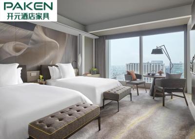 Cina Mobilia standard della camera da letto di svago della stella di quattro stagioni dell'hotel cinque nessuno progettazione Gray Style della testata in vendita