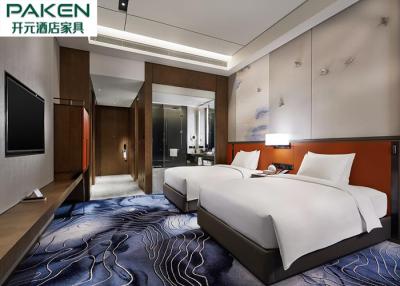 Cina Legno naturale/costruito della disposizione di Hilton Hotel Group Design Simpler di quercia impiallaccia l'atmosfera vivente comoda in vendita