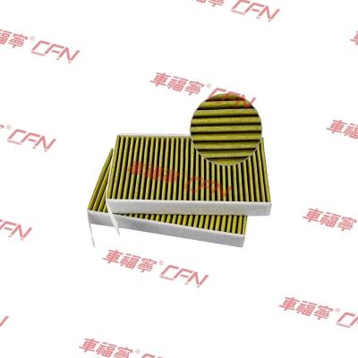 China Model 3 Car Ac Air Conditioning Filter Element Inside Yellow 1107681-00-A for sale