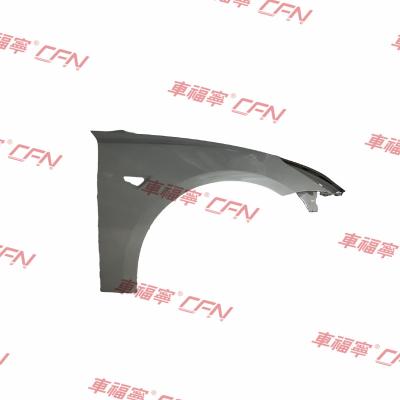 China FENDER ASSEMBLY RIGHT HAND MODEL 3 E-COATED 1081400-EC-D  Model 3  Silver Iron for sale