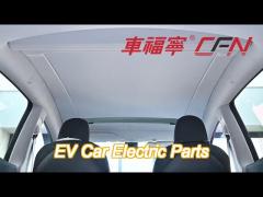 Panoramic Electric Tesla Model Y Sunroof Replacement Car Parts Heat Insulating