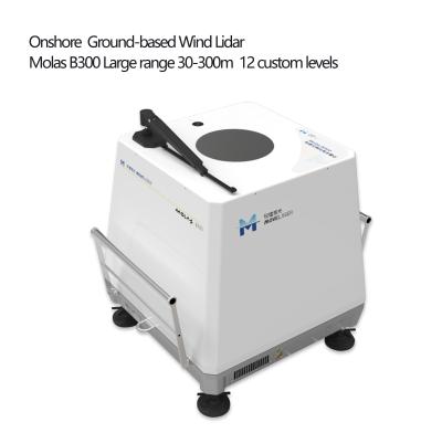 China Ground Based Offshore Wind Lidar Molas B300 Large Range 30-300m  12 Custom Levels for sale