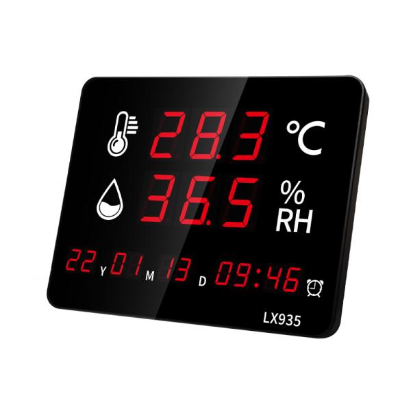 Quality Baby Thermometer Digital Thermometer High Sensitive Temperature and Humidity Meter With Clcoks Temperature Sensor Greenhouse for sale