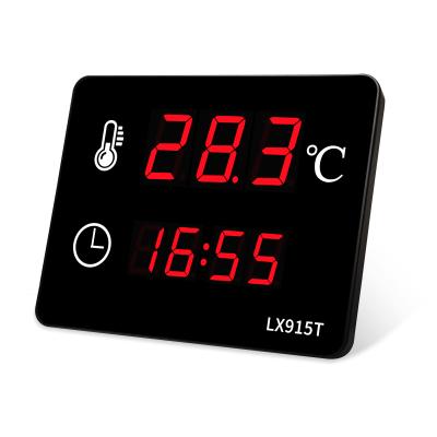 China LX915T-A QMZMRCLT High Accuracy Water Thermometer Digital - Dual External Probes Big Screen for Swimming Pool Sauna Room Indoor for sale