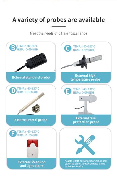 Quality Large Digital Indoor Temperature Humidity Sensor Industrial Outdoor PM2.5 for sale