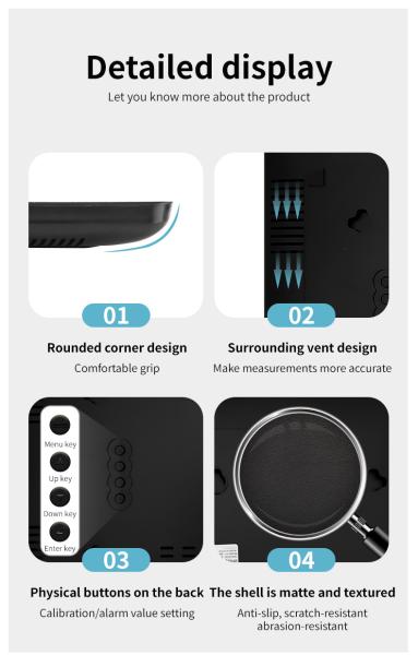 Quality Large Digital Indoor Temperature Humidity Sensor Industrial Outdoor PM2.5 for sale