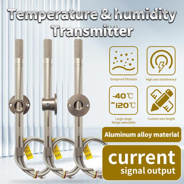 Quality Temperature and Humidity Sensor High Temperature Resistant Pipe Transmitter for sale