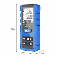 Quality 100m High Accuracy Laser Distance Meter for Construction with Bluetooth and IP54 for sale