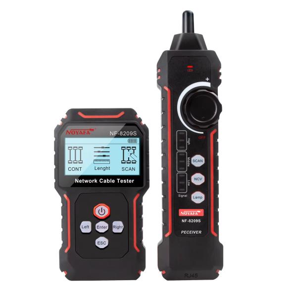 Quality 3.7V Lithium Battery Cable Tester - Network Line Tester with LCD Display for for sale