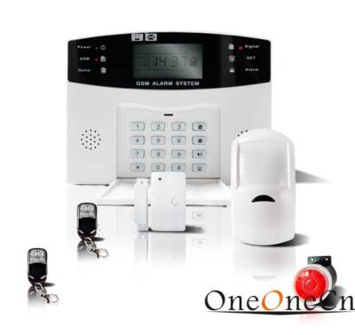 China Remote Control GSM Security Alarm System for sale