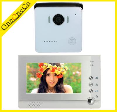 China 7'' LCD Wire Intercom Video Door phone for villa OC313212 for sale