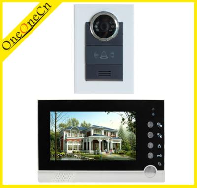 China Wired Intercom Video Door phone 7'' LCD for villa OC316210 for sale