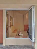 Quality Fold up Aluminium Bifold Windows Double Glazed Glass Aluminum Balcony Vertical for sale