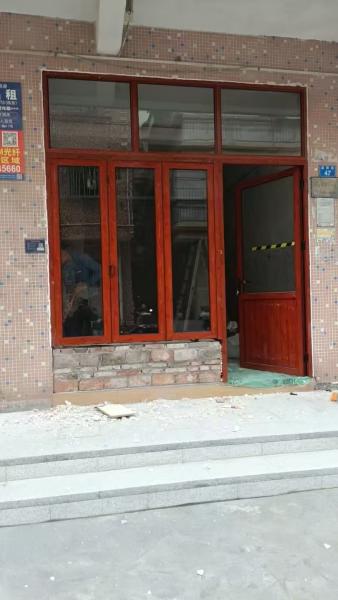 Quality folding window aluminum balcony vertucal for sale