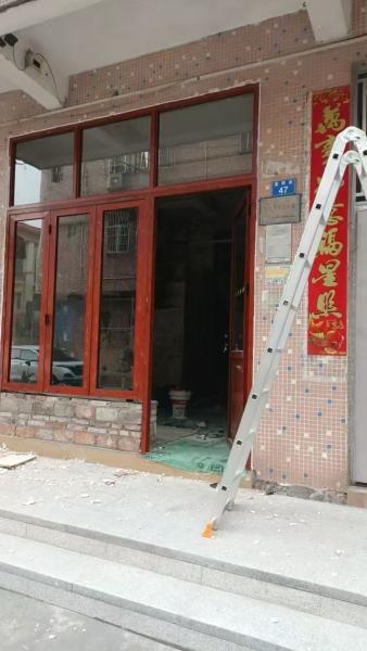 Quality folding window aluminum balcony vertucal for sale