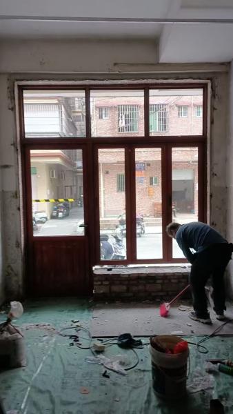 Quality folding window aluminum balcony vertucal for sale