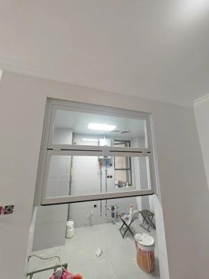 China Aluminium Folding Window Organ Horizontal Folding Window Tempered Glass Sliding Folding Window for sale